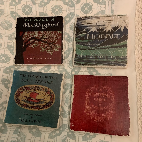 Vintage Chicago Landmark Tile Coaster Set - Marshall Fields, Chicago ...
