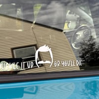 Prison Mike Vinyl Sticker, the Office Decal, Michael Scott Sticker, the ...