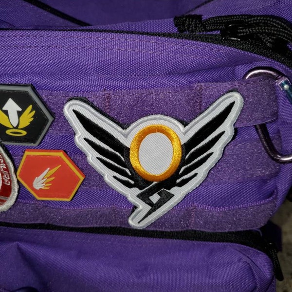 Mercy Patch for Overwatch Embroidered Iron on Patch Iron on Applique - Etsy