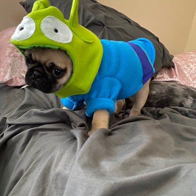 Alien Dog Costume, Toy Story Alien Dog Outfit, Halloween Dog Outfit ...