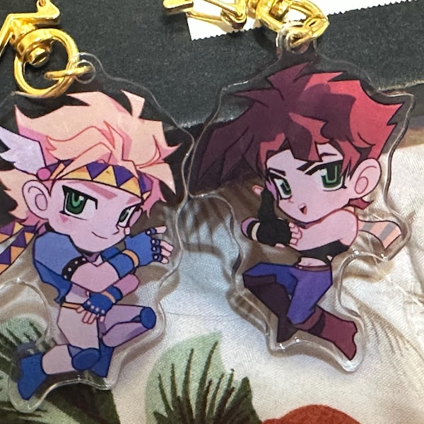 Chibi Keychains Charms - Etsy