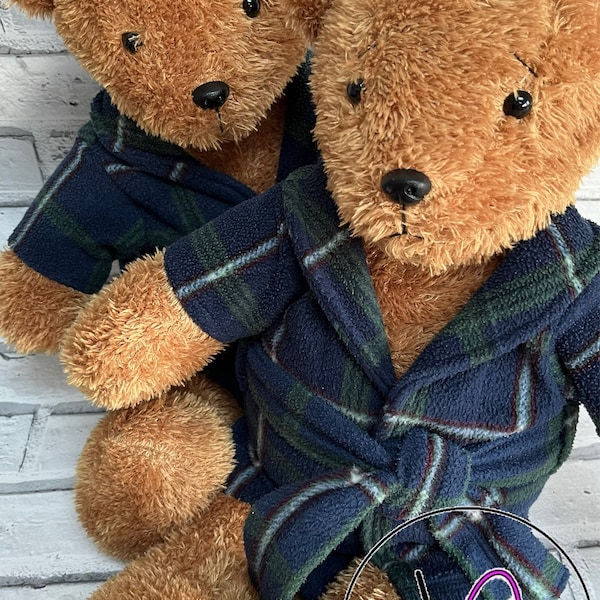 DRESSING GOWN PDF Pattern & Tutorial. Fits 15-18 Inch Bears Such as ...