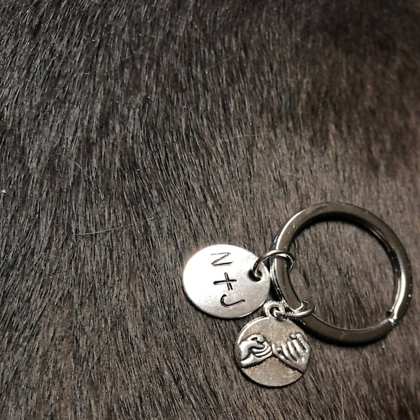Pinky Swear 2 Keychains,double Pinky Promise Key Chains,best Friend ...