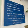 Tile Letter Menu Board - Etsy Canada