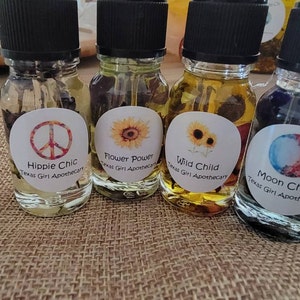 7 Piece Chakra Oil Set - Etsy