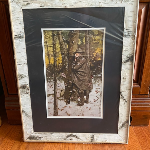 Birch Bark Picture Frame • White Birch • Rustic Farmhouse Decor - Etsy