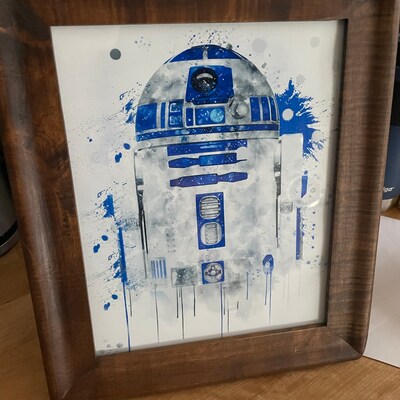 Star Wars BB8 and Porg Poster BB8 Watercolor Porg Print Fan Art Droid ...