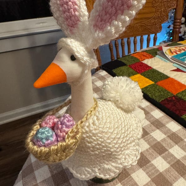 PATTERN for 7 Inch DESK Goose Party Dress Outfit Digital Download ...