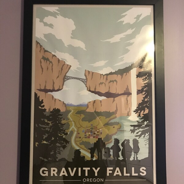 Gravity Falls National Park Poster - Etsy