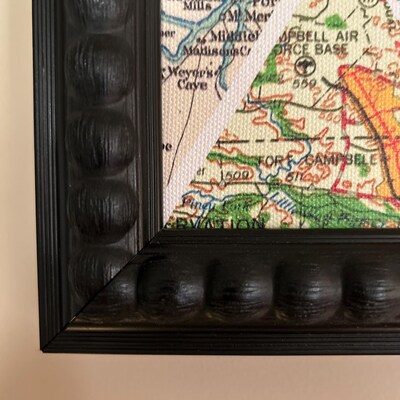 Chunky Bead Black Picture Frame Custom Framing A3 A4 A5 4x4 5x7 8x10 8 ...