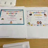 Editable Preschool Moving up Certificates - Etsy Canada