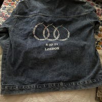 Custom Concert Tour Jean Jacket, Custom City and Date Jean Jacket for ...