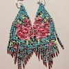 ORIGINS Beaded Fringe Hoop Earring Kit, DIY Seed Bead Adult Kit - Etsy