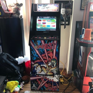Arcade1up Cabinet Kickplate Front Riser Graphics Tempest Graphic ...