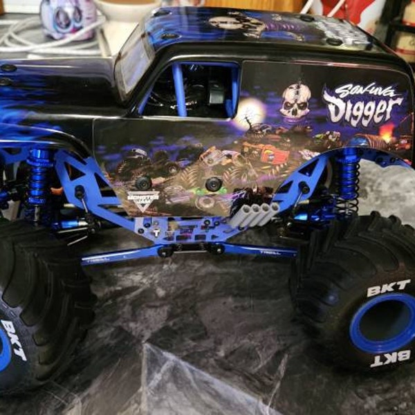 RC 3D Printed Rock Crawler Display - TRX4M & SCX24 Upgrade for 1/18 and ...
