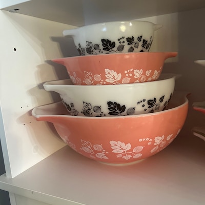 Set of 3 Pyrex Cinderella Mixing Bowl Display Stands Risers 3D Printed ...