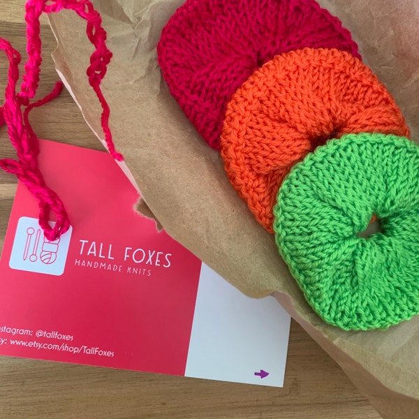 Circular Knitting Machine Pattern Scrunchies Beginner Friendly Visual ...