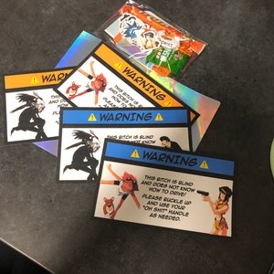 Car Warning Sticker | Etsy