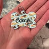 Mango Dog Tag, Tropical Dog Tag Personalized, Fruit Pet Tag, Mangos ...