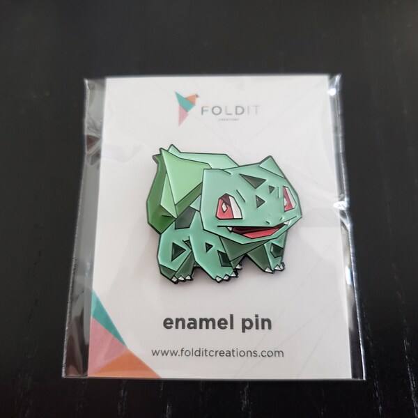 Bulbasaur Pin,bulbasaur Soft Enamel Pin,pokemon Enamel Pin,pokemon ...