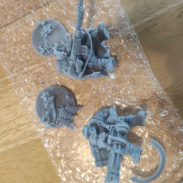 3d Printed Ork Commando Sniper by Meshbrain Labs Miniatures - Etsy