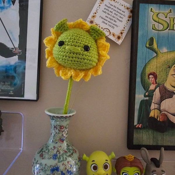 Ogre Sunflower, Shrek Sunflower - Etsy