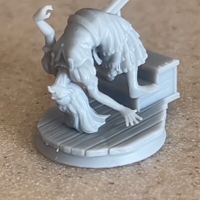 Grey Render Monster Tabletop Miniature Monstrober 2021 - Etsy