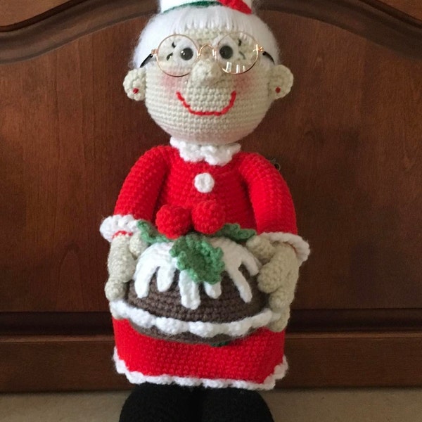 PDF Pattern: Mrs. Claus **crochet Pattern Only, Not Actual Doll ...