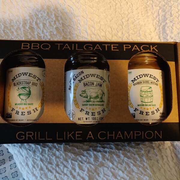 Bourbon Barrel Mustard Midwest Fresh - Etsy