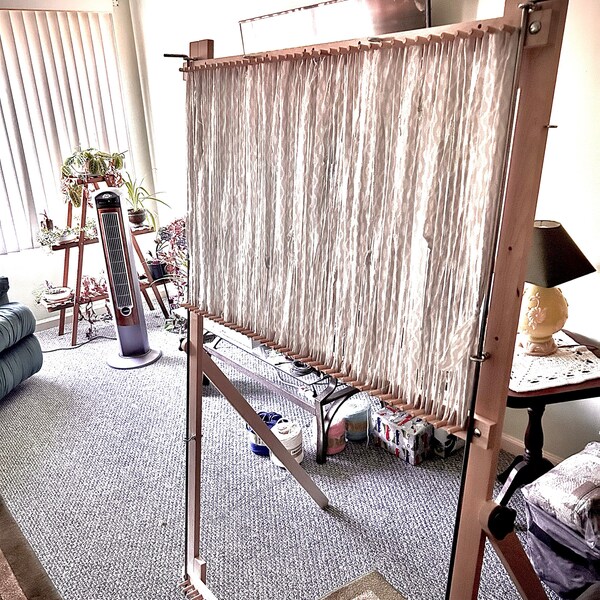 Loom, Big Boy Adjustable Twining Loom With Leg Set, Makes 3' X 5' Rug ...