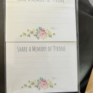 PRINTED Funeral Welcome Board Sign Roses Memorial Board | Etsy