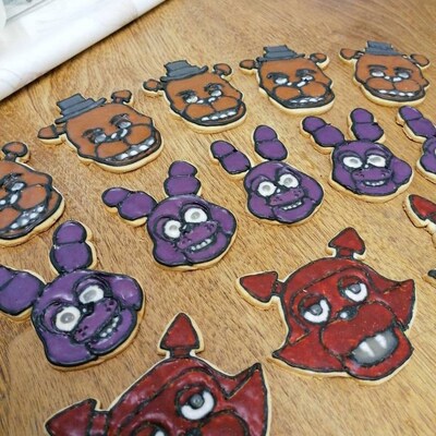 Five Nights at Freddy's Cookie Cutters. Throw a Five Nights at Freddy's ...