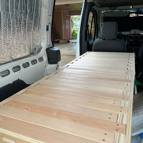 Frontier Futon Convertible Couch/bed for Camper Vans, Rvs, Tiny Homes ...