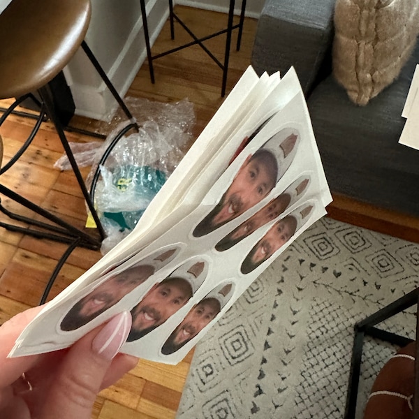 Custom Face Stickers - Personalized Face Stickers - Baby Stickers ...