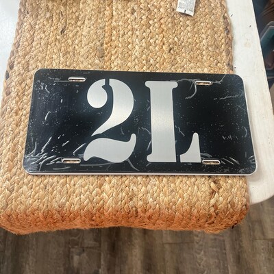 American Flag Laser Engraved License Plate, Laser Engraved License ...