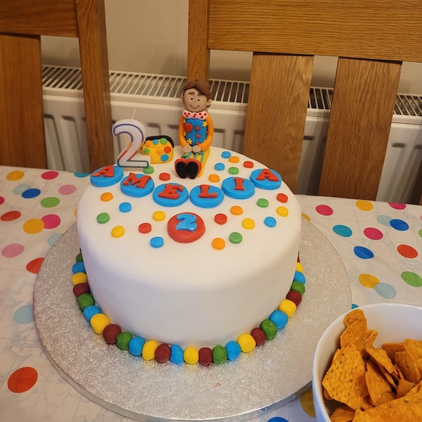 Handmade Edible Mr Tumble, Cbeebies Cake Topper, Birthday - Etsy UK
