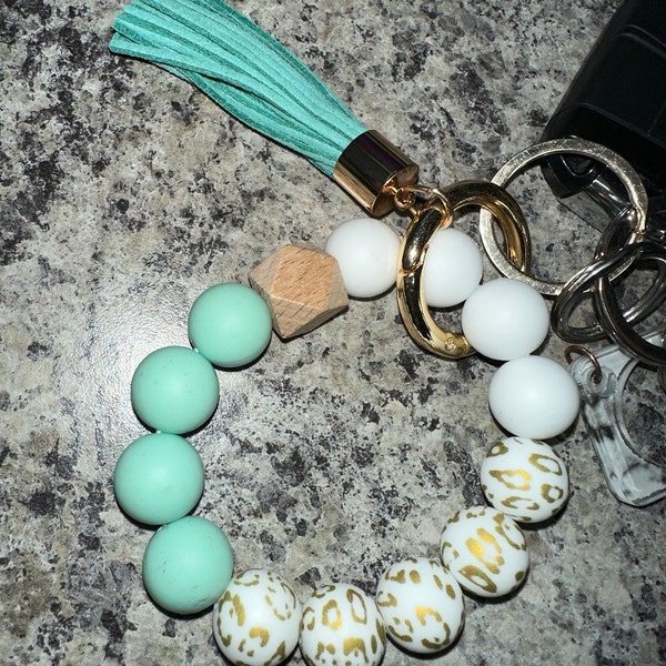 Bangle Keychain | Bracelet Key Chain | Wristlet Keyring | Silicone ...