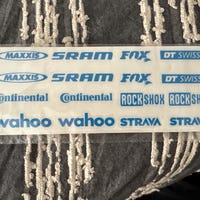 Custom Made Syncros Bike Rim Decal Stickers. Syncros Stickers on Bike ...