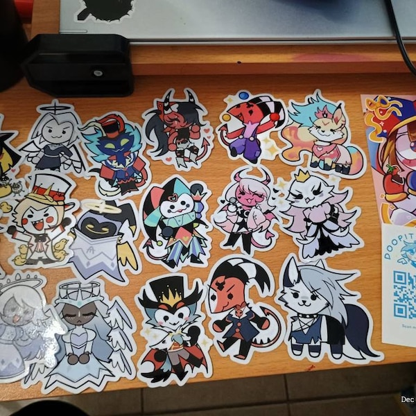 Helluva Boss Stickers - Etsy