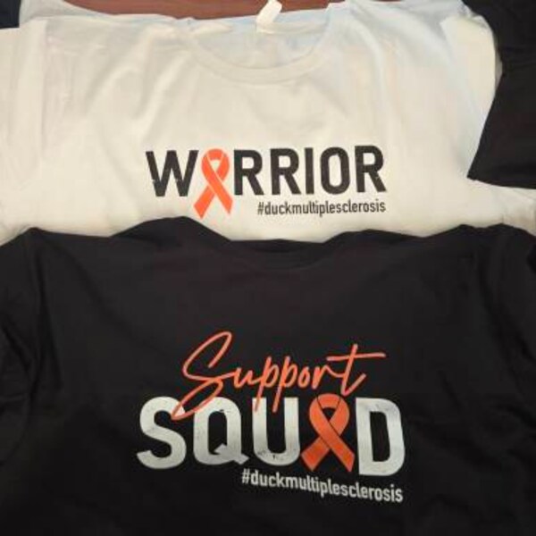 MS Awareness Team Shirt, Support Squad MS Shirt, Multiple Sclerosis ...