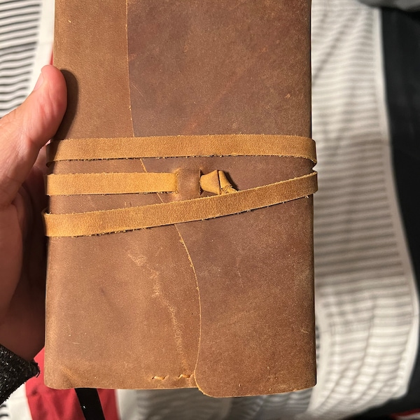 KJV Journaling Bible - Rustic Leather - Etsy