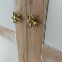 Brass Bee Knobs , Bumble Bee Drawer Pulls, Wardrobe Knob Cabinet Knobs Modern Drawer Knob ...