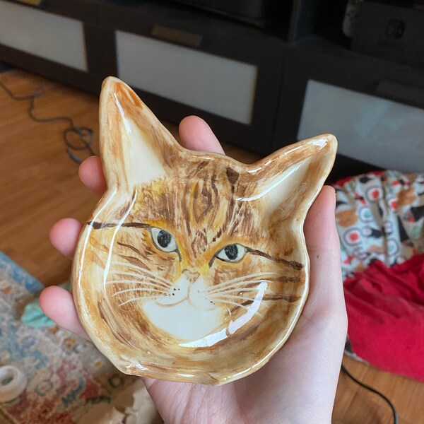 Custom Cat, Spoon Rest, Personalized Gift, Pet Portrait, Kitchenware ...