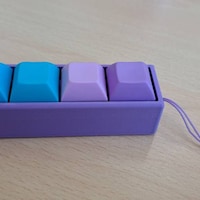 MX Fidget Plate WASD 3D Printed Fidget Toy Keychain - Etsy