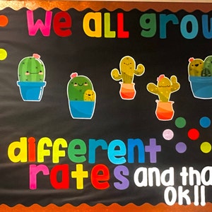 YES YOU CAN Bulletin Board Kit Classroom Decoration Letters - Etsy