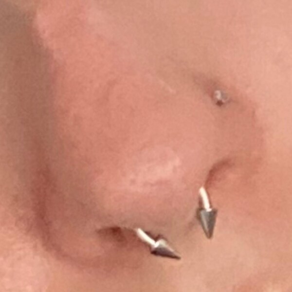 Implant Grade Titanium Spike Clicker for Septum, Daith, Lobe, or ...