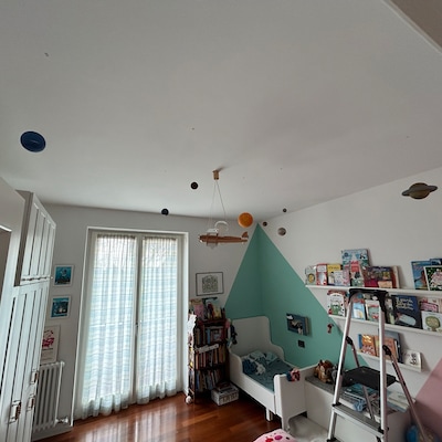 Solar System Model Set, Hanging Planets With Hooks and Strings, Sun ...