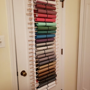 Vinyl Roll Holder, 25 Rolls, Vinyl Roll Storage, Vinyl Roll Organizer ...