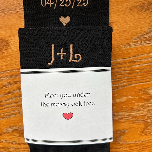 Wedding Socks, Grooms Socks, Black, so You Don't Get Cold Feet. Meet ...