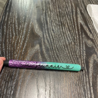 Nurse Syringe Pen Nurse Life Personalized Epoxy Glitter Black - Etsy
